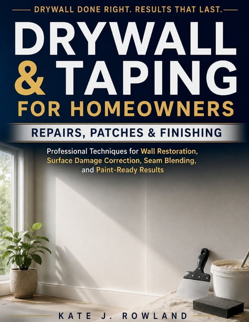 Drywall & Taping for Home Owners: Repair, Patching and Finishing ...