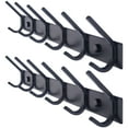 Dseap Heavy Duty Coat Rack with 6 Dual Hooks for Hanging Jackets, Wall ...