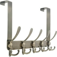 Dseap Coat Rack Wall Mounted-5 Tri Hooks,Stainless Steel Heavy Duty ...