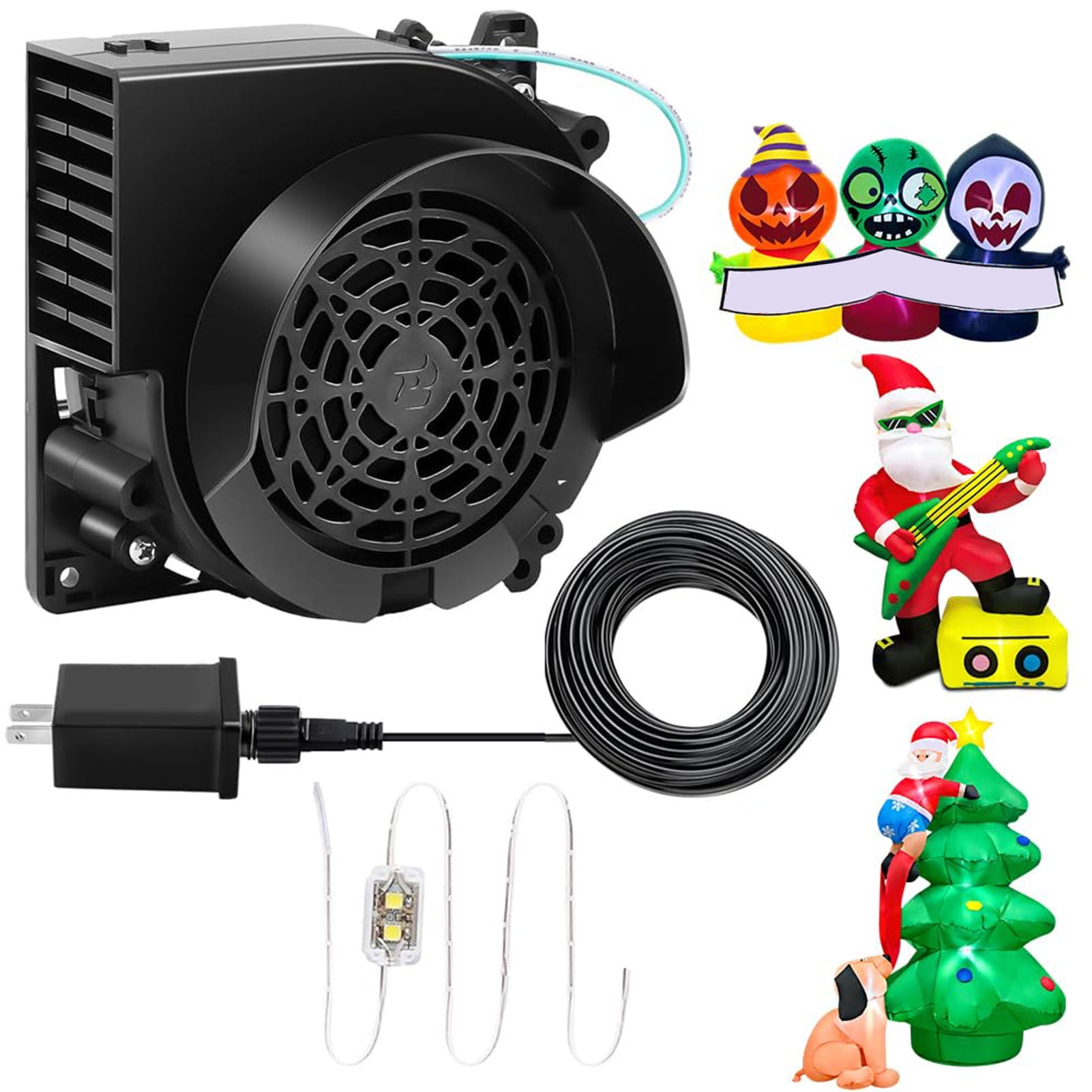 Dserfhy Air Blower Fan for Inflatables 12V 1A Replacement Fan Blower ...