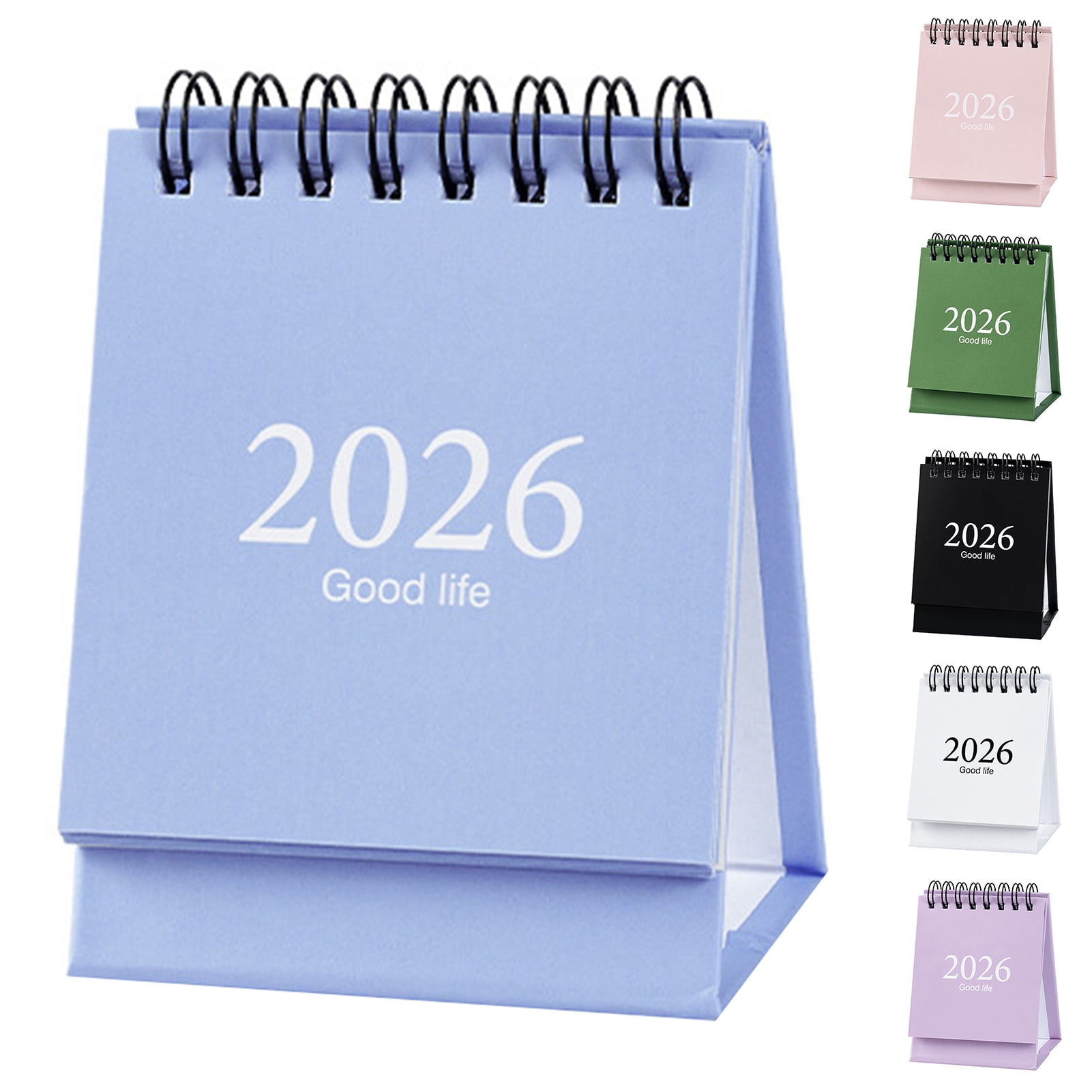Dserhfy 2026 Mini Desk Calendar with Stickers Ritual Life Planner ...