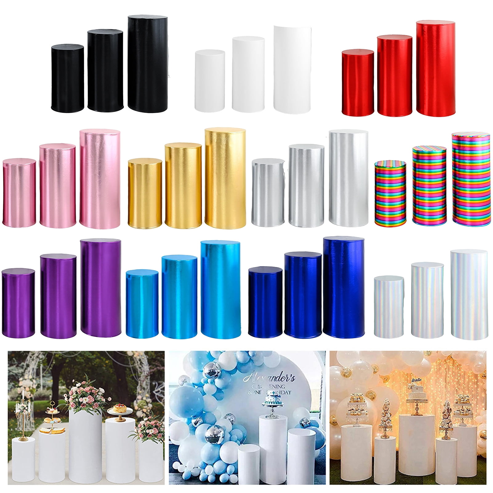 Cylinder Covers For Party