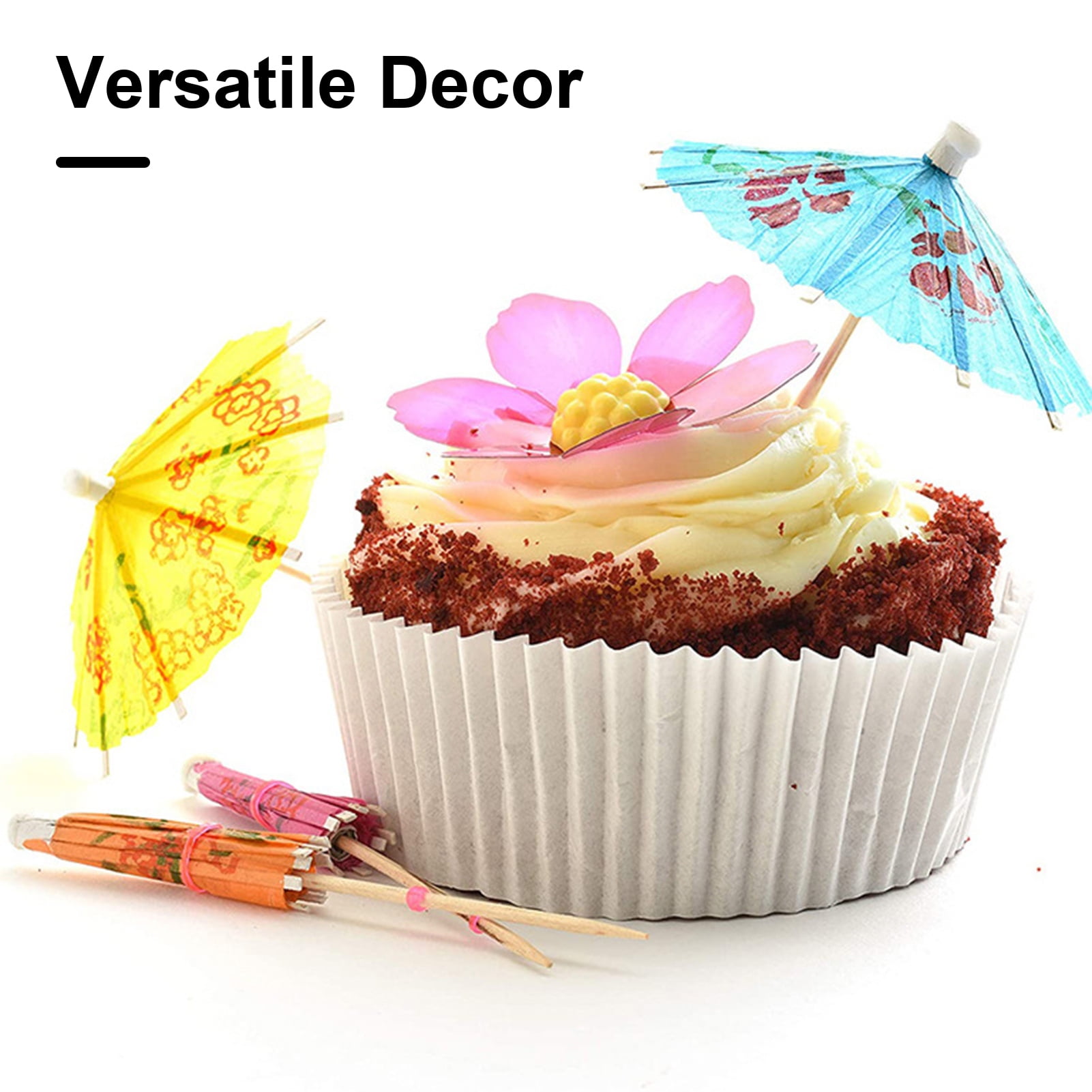 Dserhfy 50 Pcs Cocktail Picks Hawaiian Party Decor Food Drink Picks ...