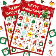 Jolly Trees Christmas Trivia Game Cards Version 4 (25 Count) Holiday ...