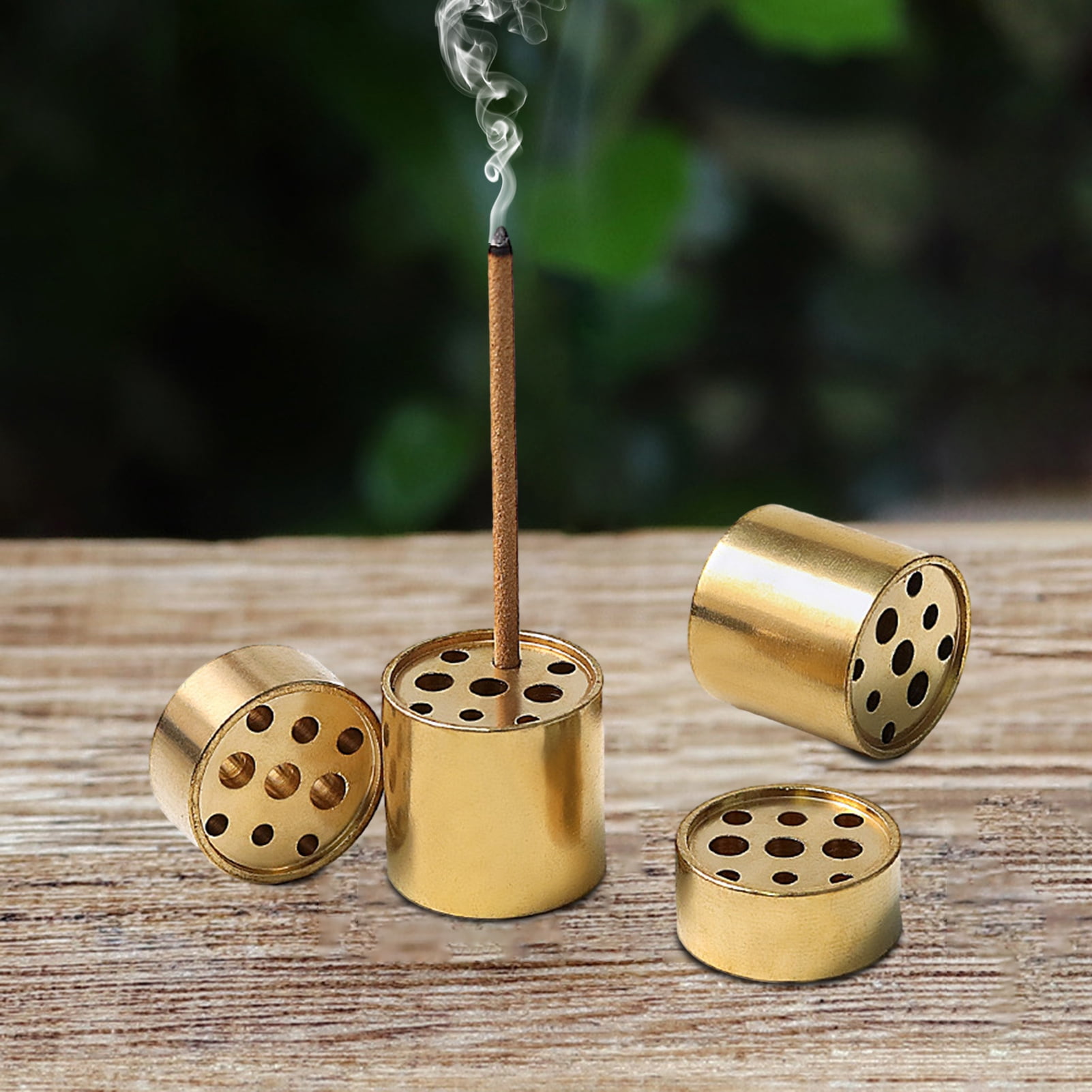 Dserhfy Decorative Mini Incense Holder Copper Heat-resistant Incense ...