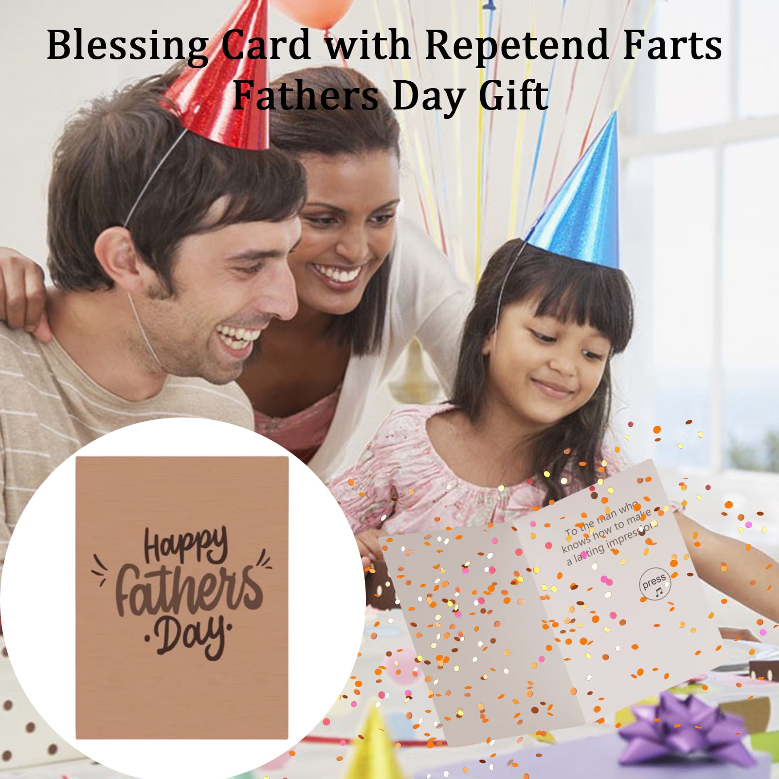 Dserhfy Greeting Card Creative Sequins Soundable DIY Handwriting ...