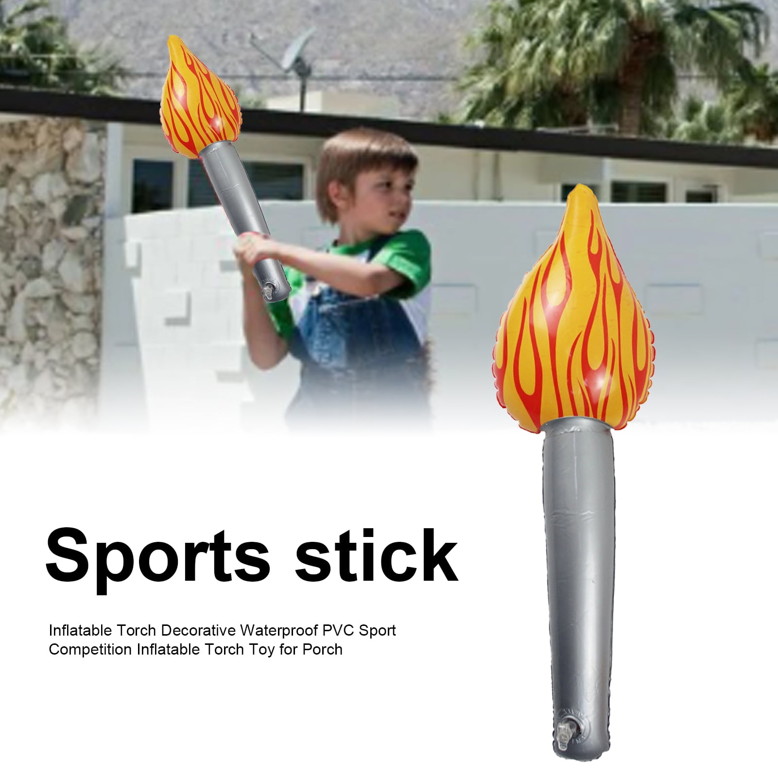 Dserhfy Inflatable Torch Decorative Waterproof PVC Sport Competition ...