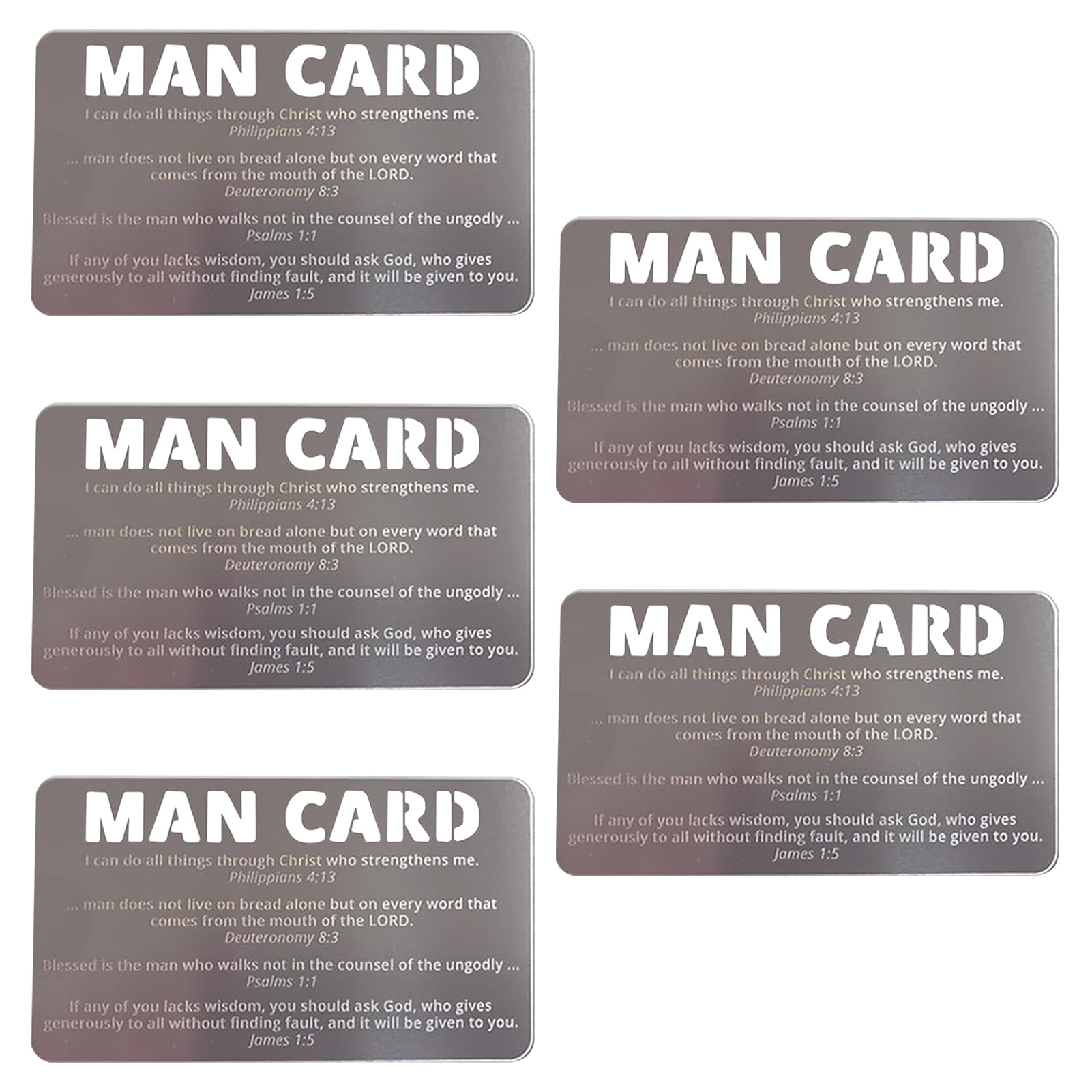 Dserhfy Men And Women Prayer Cards Bible Verse Wallet Insert Cards ...