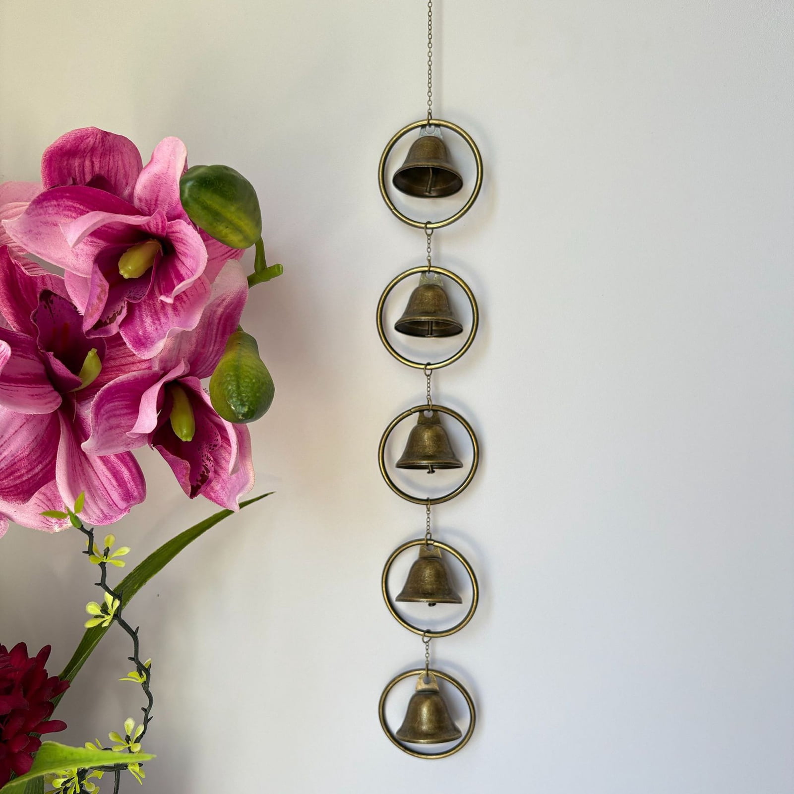 Dserhfy Vintage Hanging Wind Chime Weather-proof Metal Wind Bell ...
