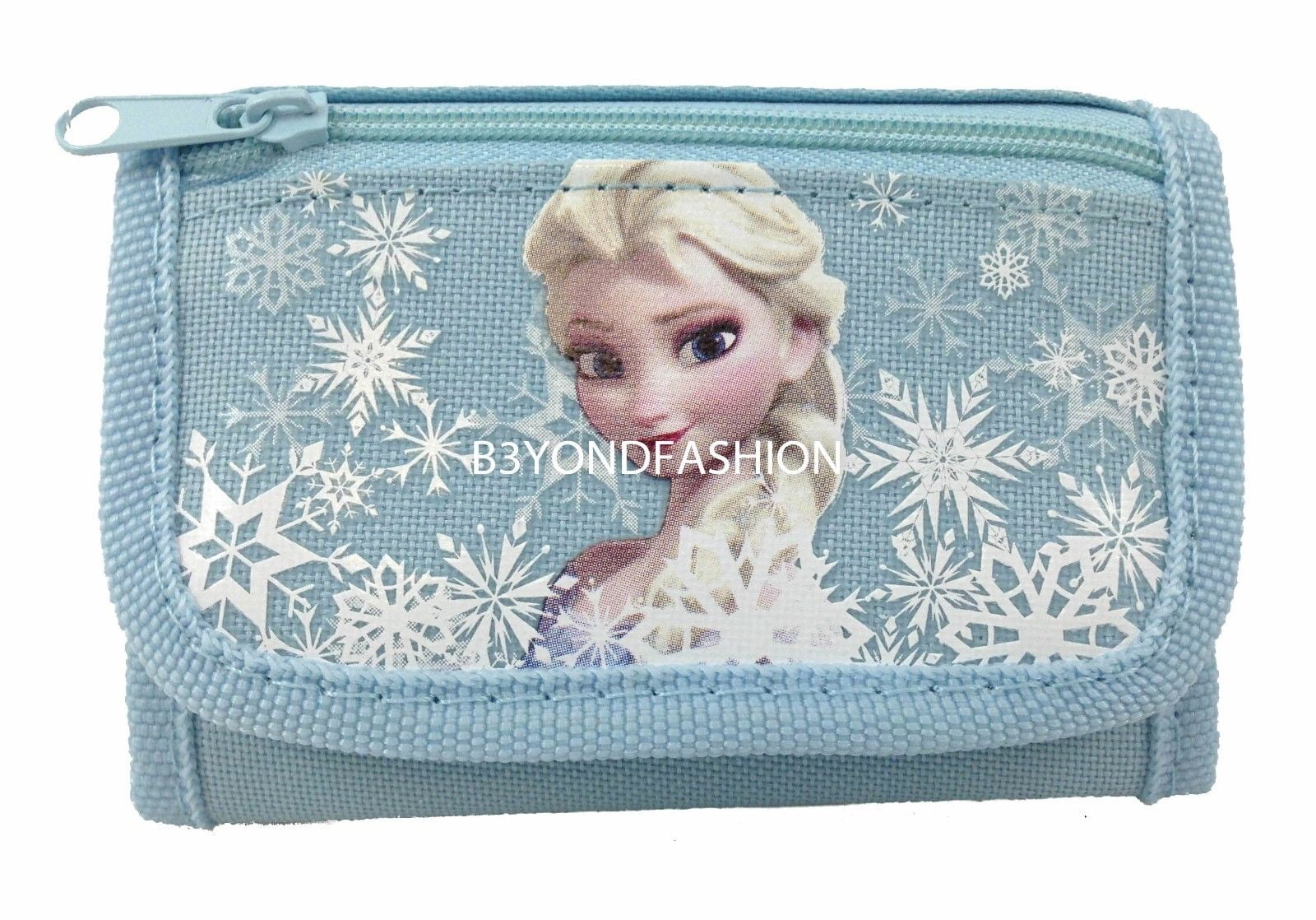Dsiney Frozen Elsa Tri-fold Canvas Wallet - Walmart.com