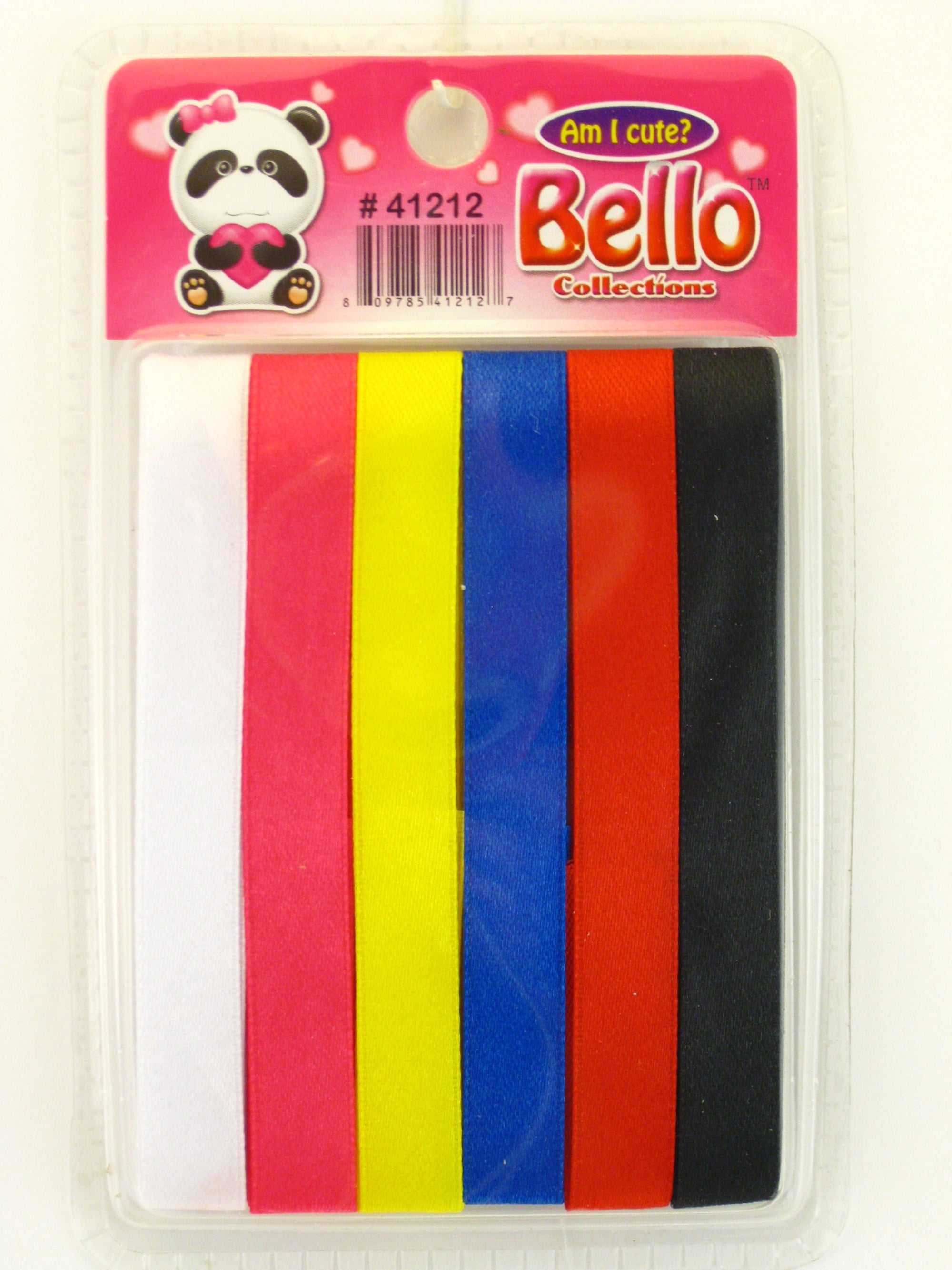 Dsk Bello Children's Assorted Color Hair Ribbons - 6 Pcs. - Walmart.com