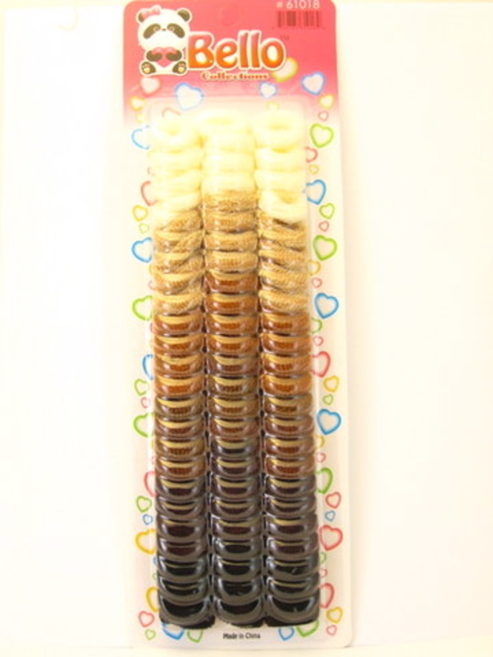 Dsk Bello Female Small Terry Ponytail Holder Elastics - Shades of Brown ...