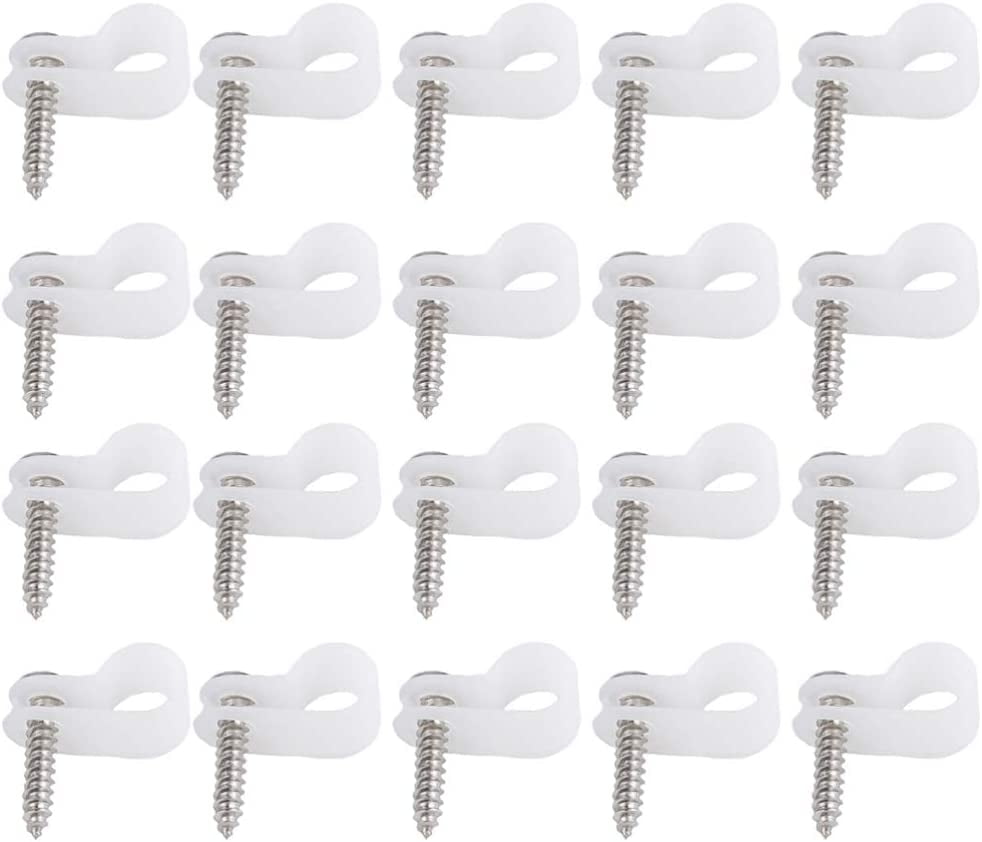 Dsl Cable Dsl Cable 100pcs R Type Clip Clamp Mounting Cable Fastener ...