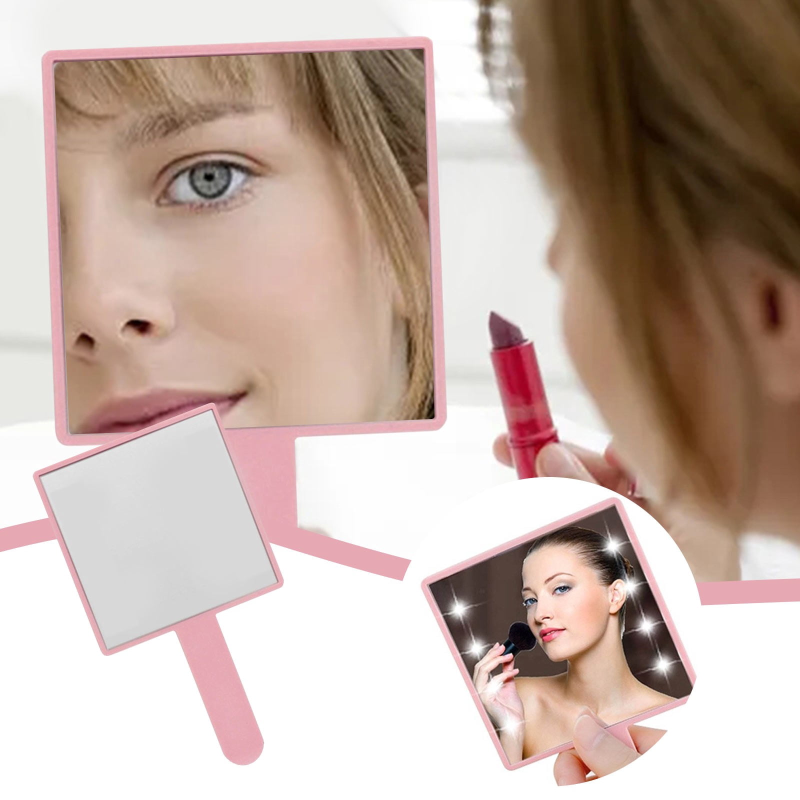 DssFDGR Led with Light Makeup Handheld Carry on Single Face Grooming ...