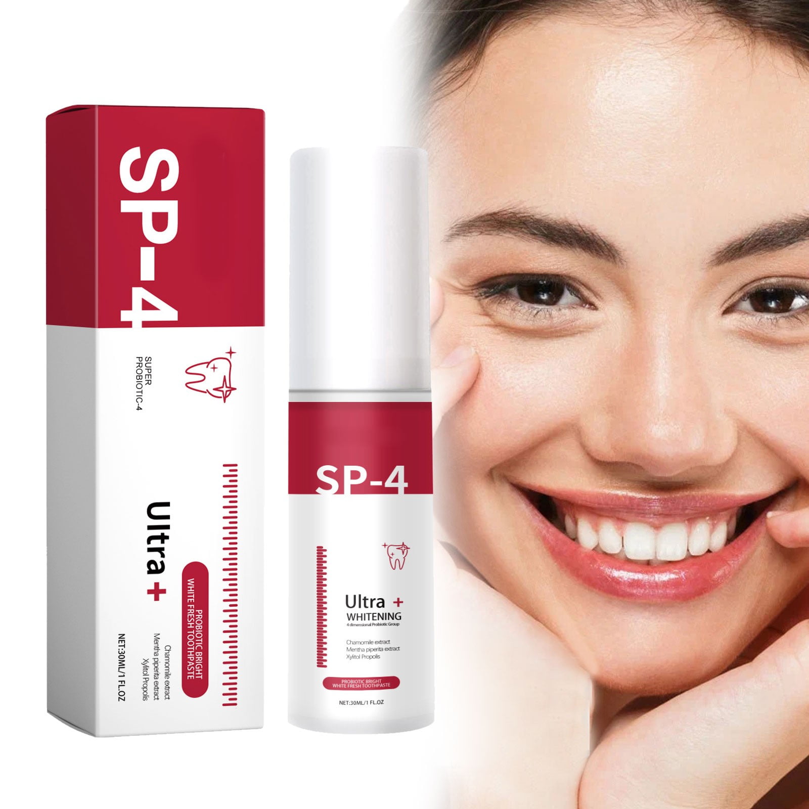 DssFDGR Sp 4 Toothpaste Sp 4 Probiotic Toothpaste Stain Removing ...