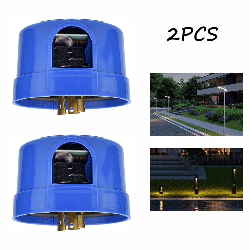 Dsseng 2Pcs Dusk to Dawn photocell IP66 Twist Lock photocontrol 110 ...