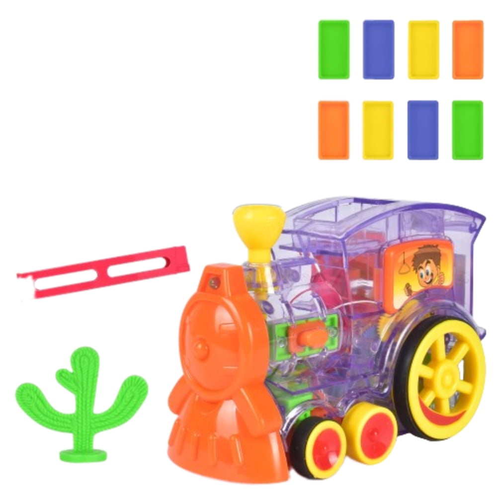 Dsseng Electric Automatic Laying Brick Train Set Rainbow Car Vehicle ...