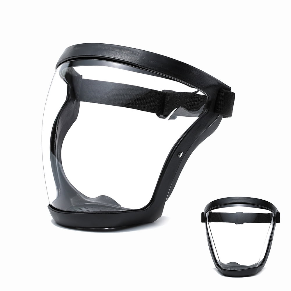 Dsseng Face Shields, PPE Full Plastic Faceshields Guard Anti Fog ...