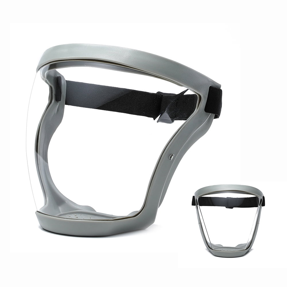 Dsseng Face Shields, PPE Full Plastic Faceshields Guard Anti Fog ...
