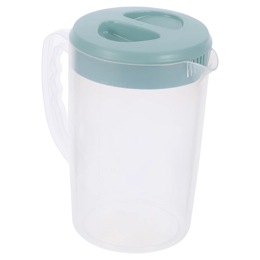 Dsseng Water Pitcher Plastic Cold Water Drinks Water Jug with Lid Ice ...