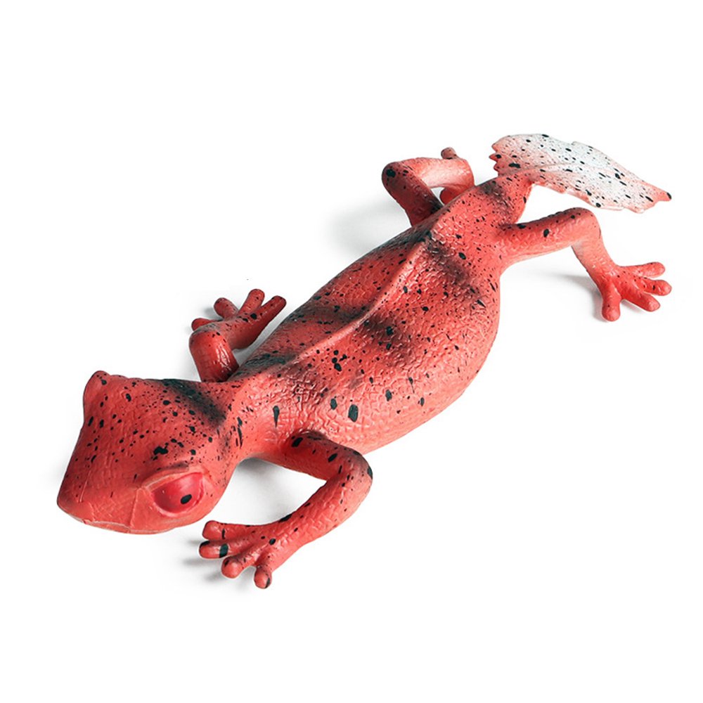 Dsseng Realistic Animal Model Figurines Simulation TPR Rubber Gecko ...