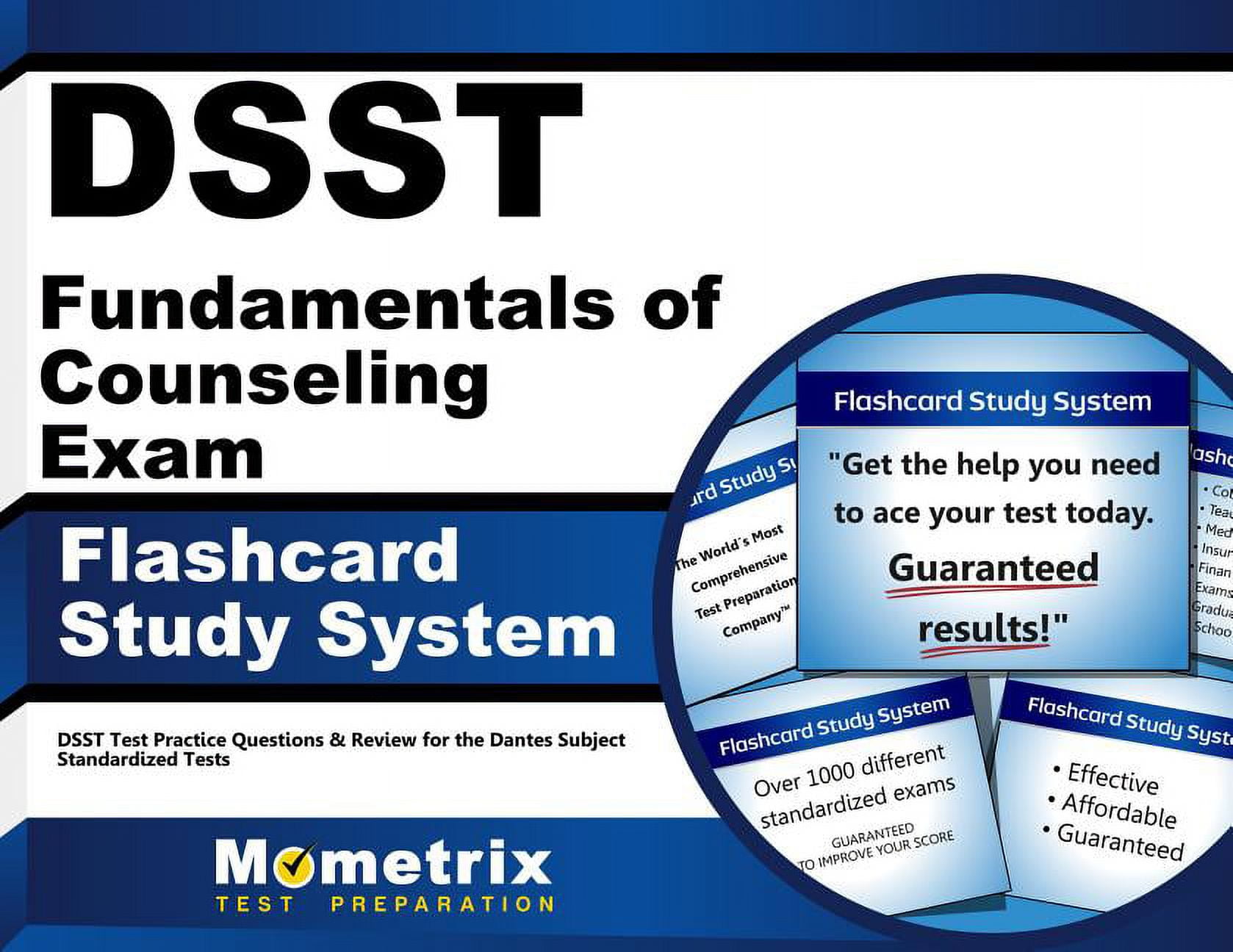 Dsst Fundamentals of Counseling Exam Flashcard Study System : Dsst Test ...