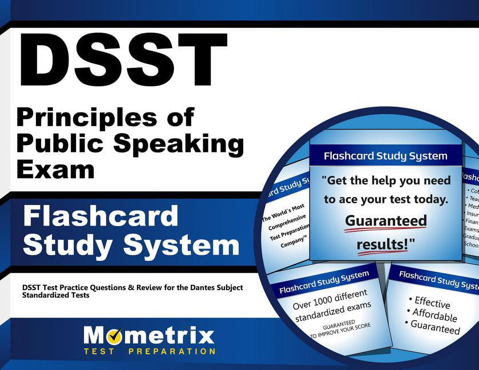 Dsst Principles of Public Speaking Exam Flashcard Study System : Dsst ...