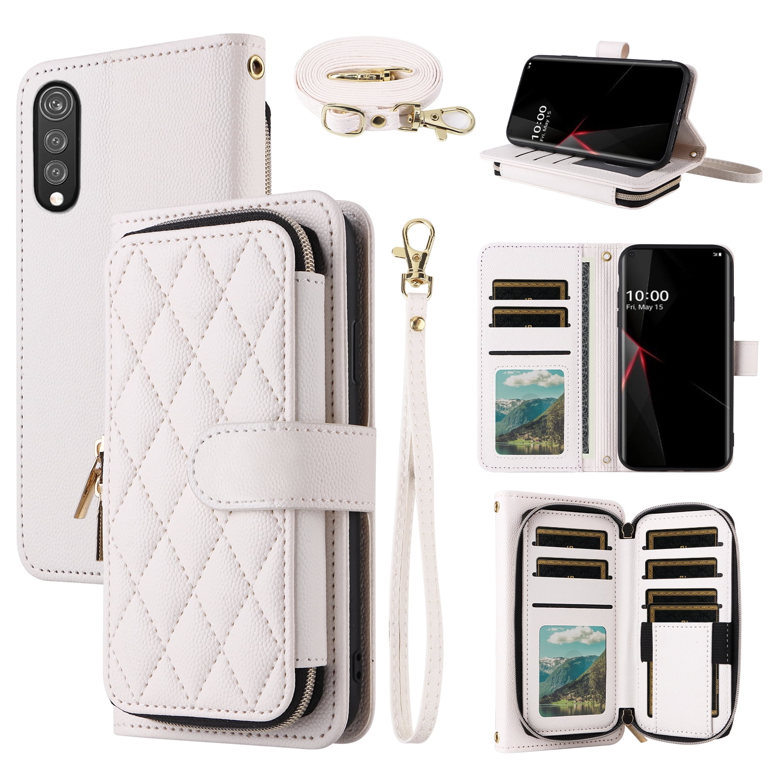 Dswteny Argyle Wallet Case for LG Velvet 5G/LGVelvet Verizon G5 UW T ...