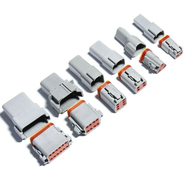 Dt Connectors With Terminal Kit Wire Gauge 16-20 Connector Wedge Lock ...