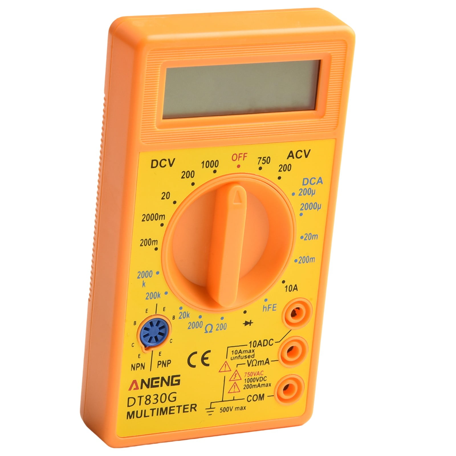 Dt830G Lcd Digital Voltmeter Ammeter Ohmmeter Multimeter Volt Ac Dc ...