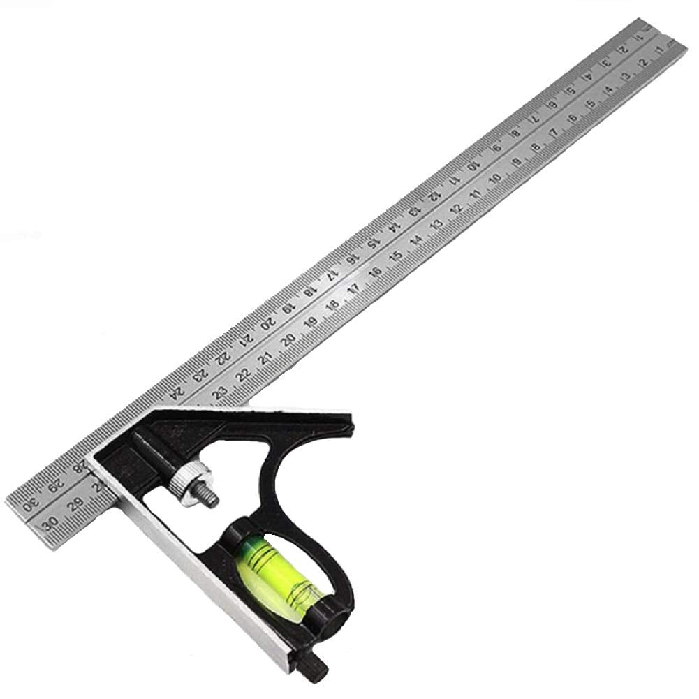 Dtacke 300mm/12 Precise Stainless Steel Adjustable Sliding Combination ...