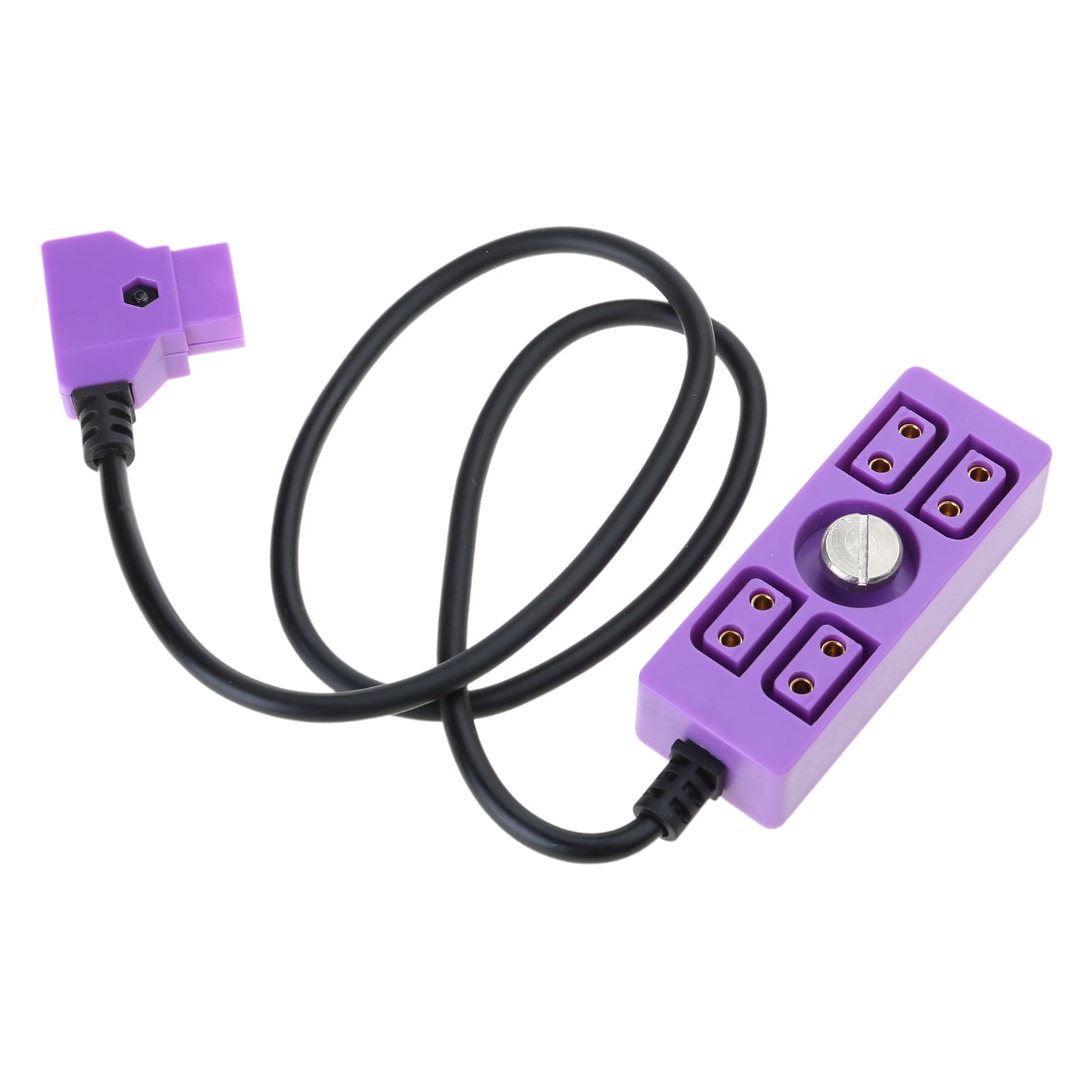 Dtap Spliter Cord with Color Coded Power Branch Male to 4 Port Female D ...