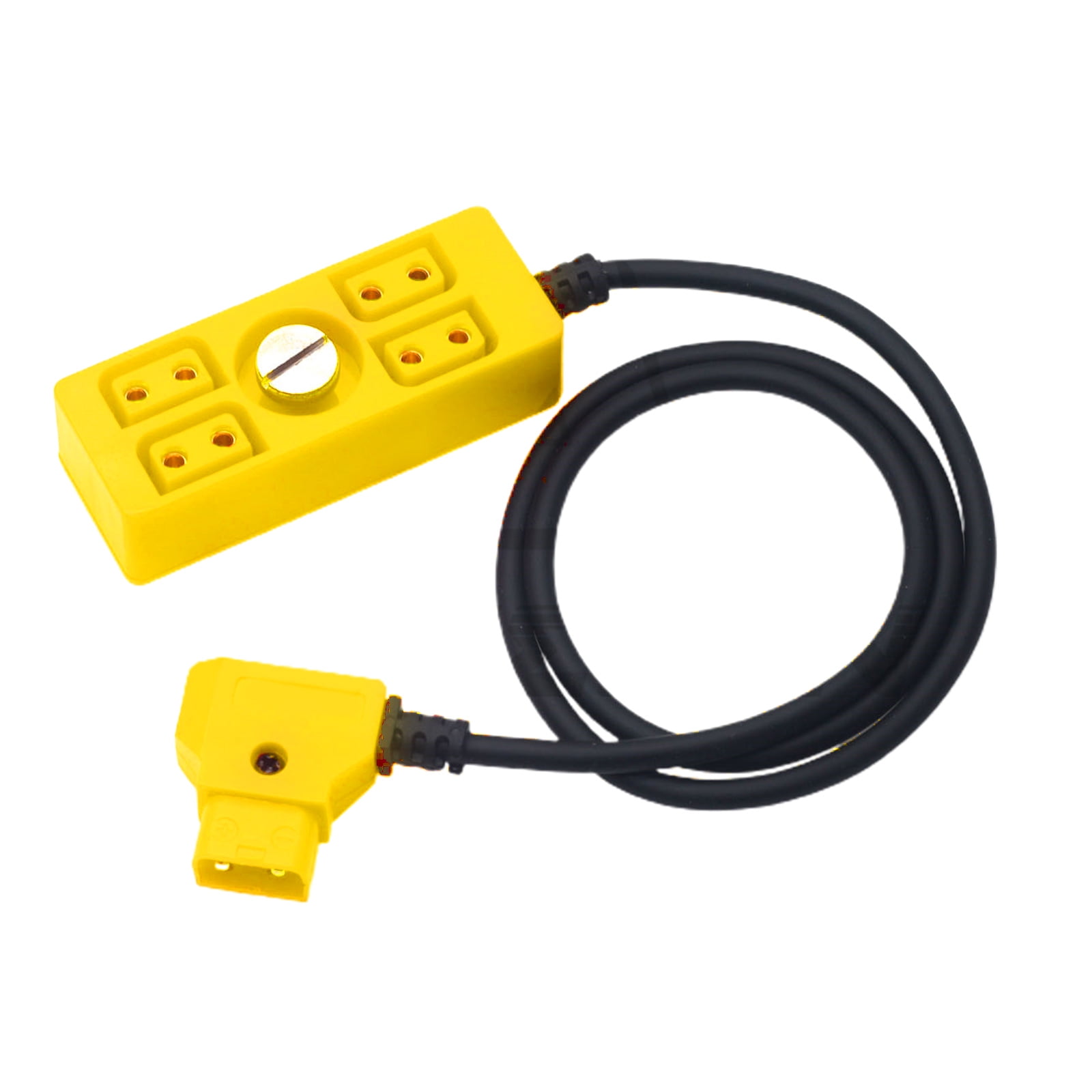 Dtap Spliter Cord with Color Coded Power Branch Male to 4 Port Female D ...