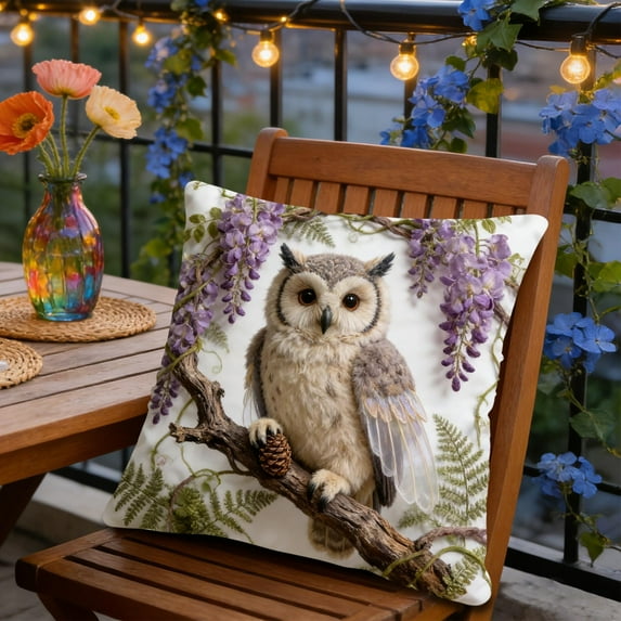 Dtchengua 18x18 Inch Cute Animal Print Pillow Cover, Cute Animal for ...