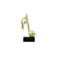 Dtchengua Golden Resin Musical Notes Ornaments - Music Note Sculpture ...