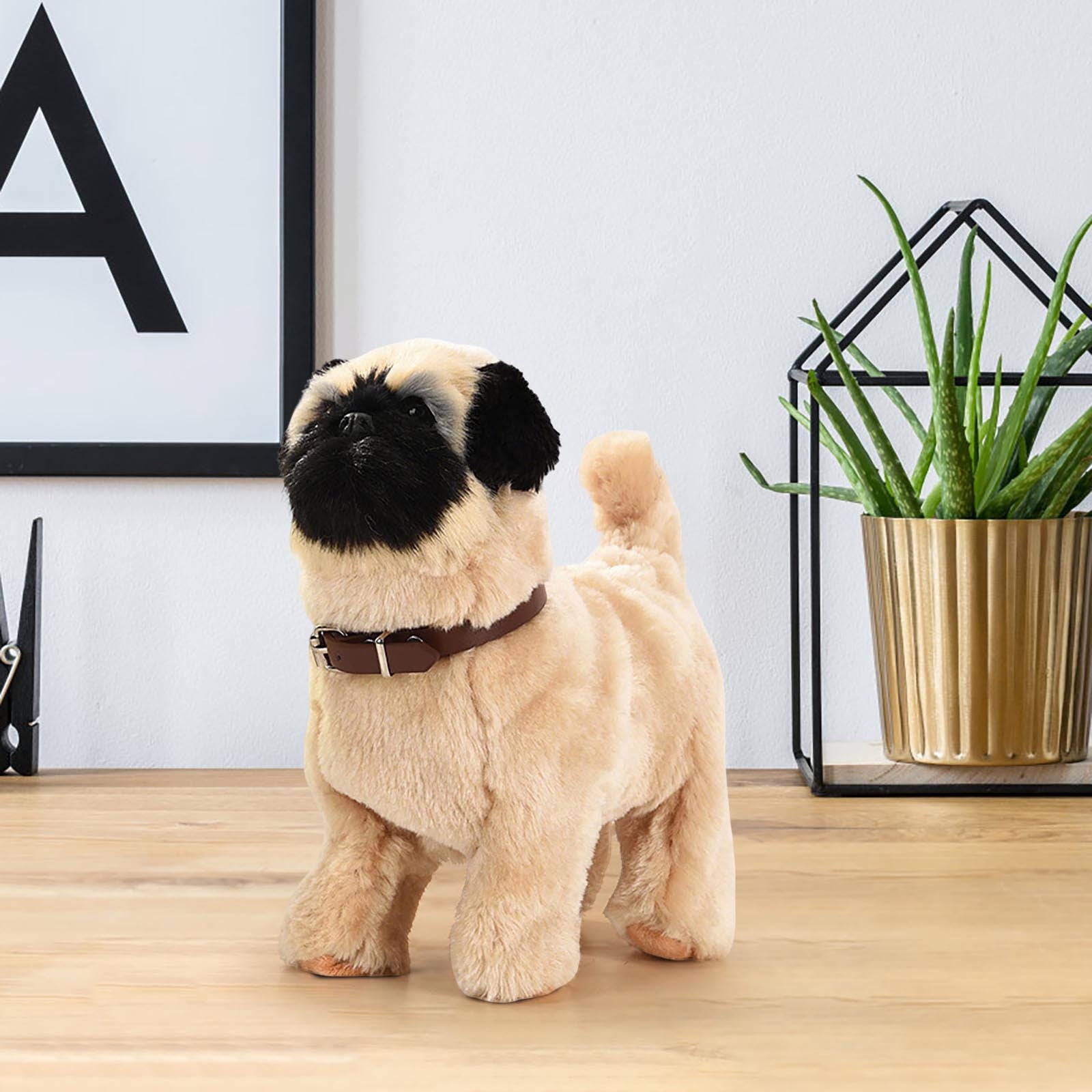 Dtchengua Interactive Robot Pet Dog Toy - Simulated Dog that Walks ...
