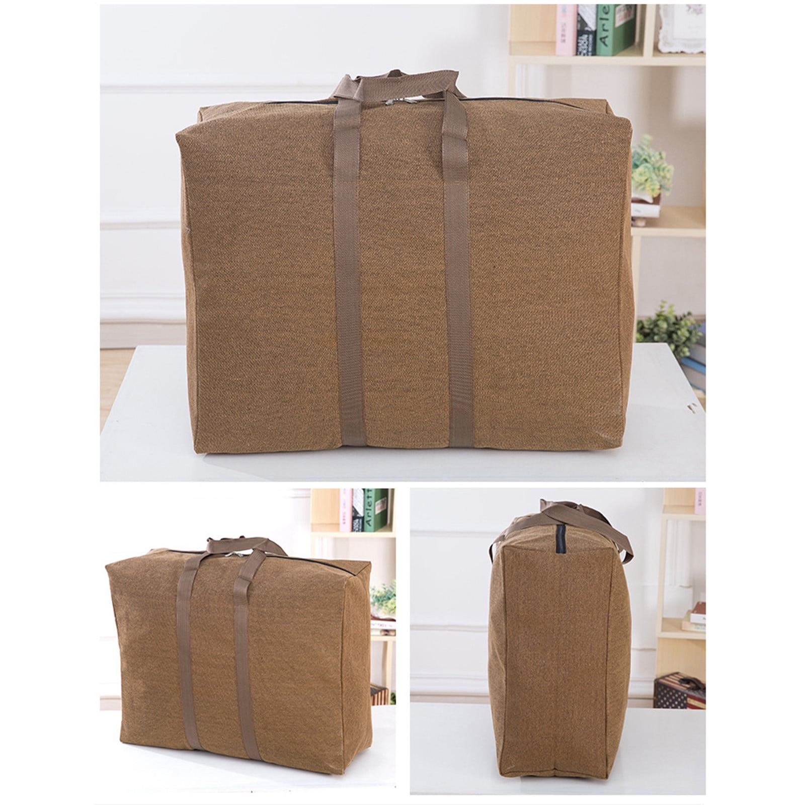 Dtchengua Large Waterproof Moving Storage Bag - Heavy Duty Shoulder Bag ...