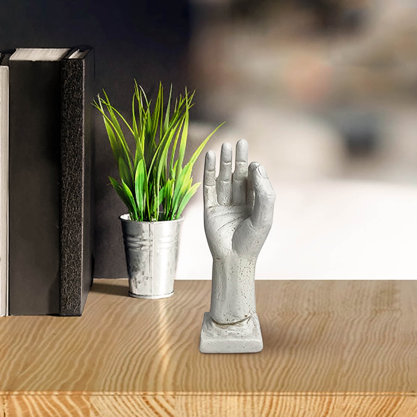 Dtchengua OK Hand Gesture Statue, Modern Art Gesture Sculpture Table ...