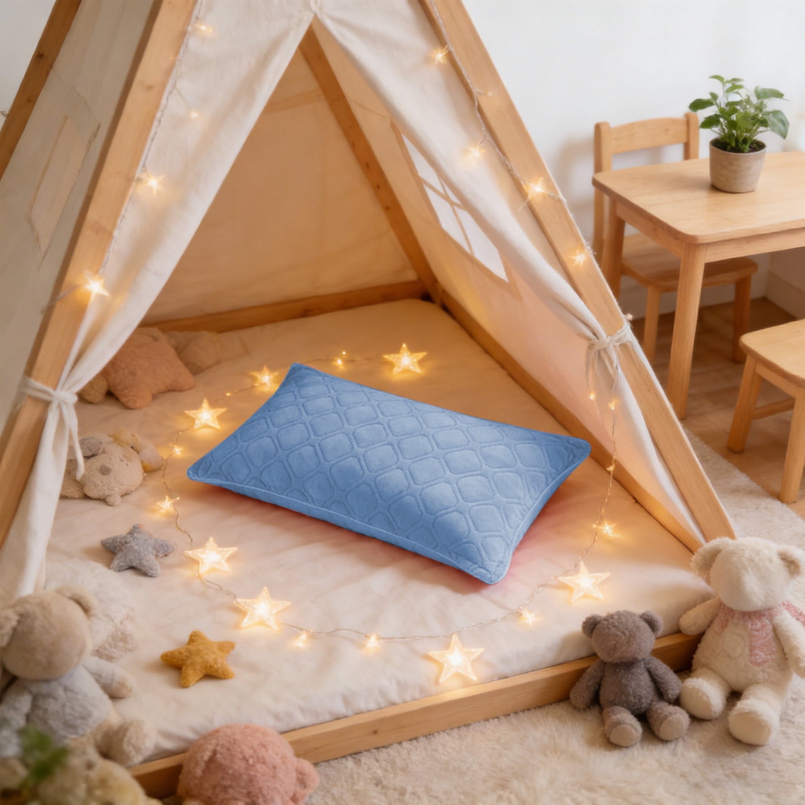 Dtchengua Padded Pillowcase for Extra Comfort, Thick & Plush Pillow ...