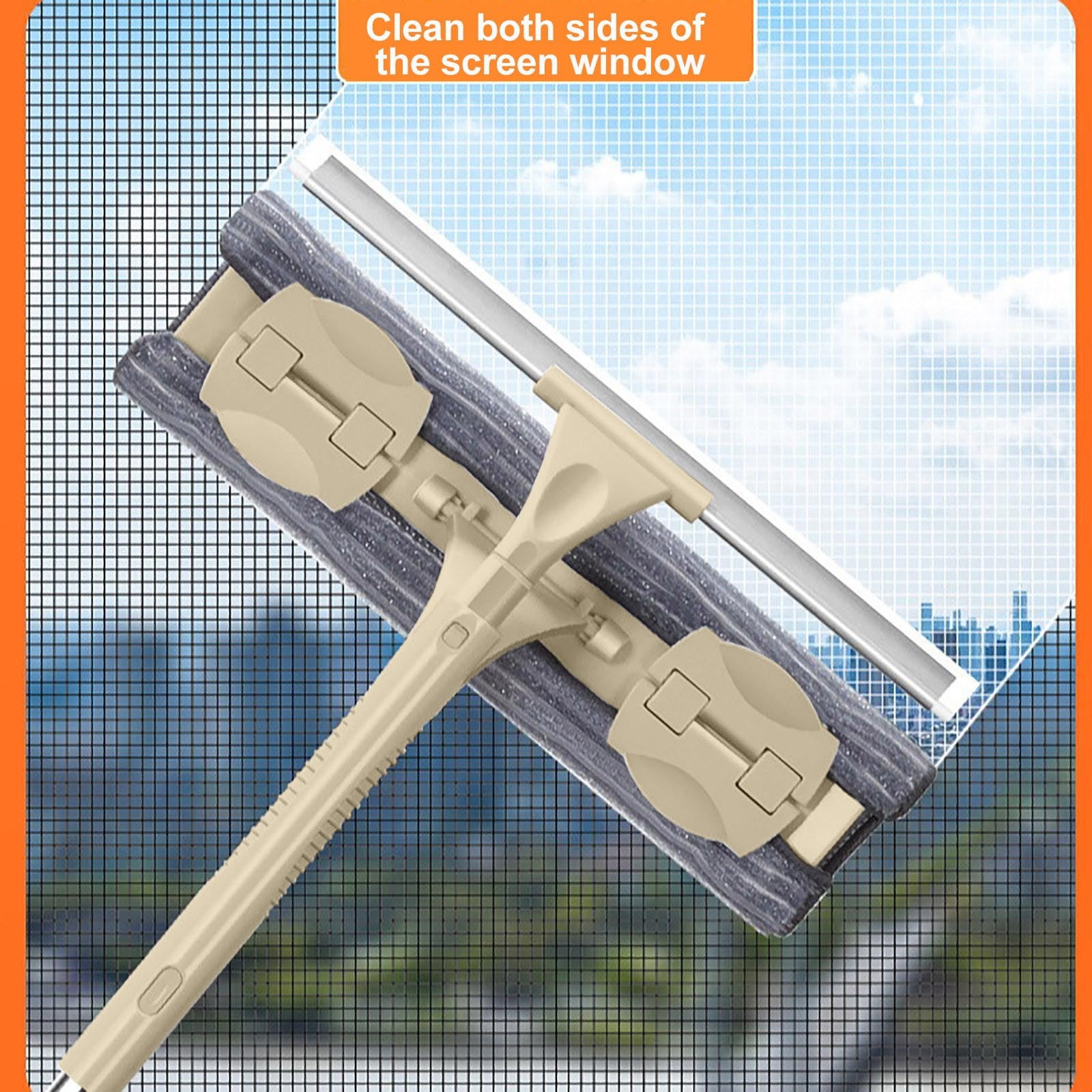 Dtchengua Professional Telescoping Window Cleaner Kit - Extendable Pole ...