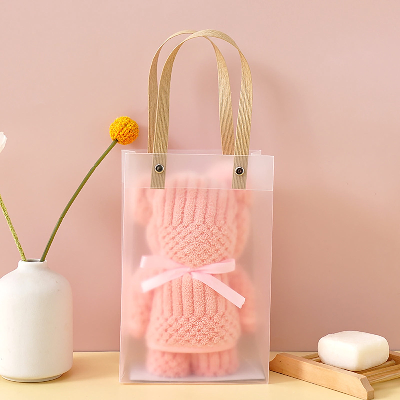 Dtchengua Teddy Bear Gift Towel With Gift Box - Luxury High-Pile Bath ...
