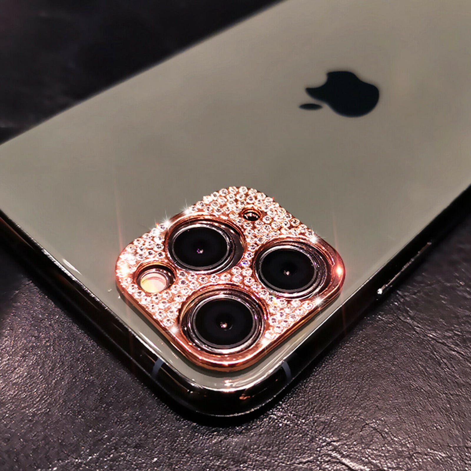 Dteck 2 Pack Camera Lens Protector For Iphone 14 Pro Diamond Bling