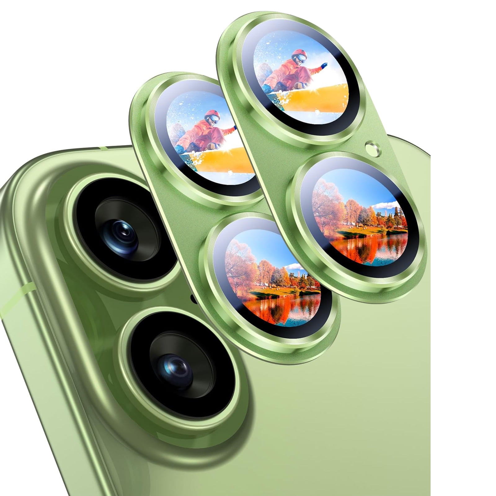 Dteck 2 Pack for iPhone 17 Camera Lens Protector, Shatterproof Strong ...