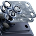 Dteck 2 Pack for iPhone 17 Pro Max Camera Lens Cover Diamond Bling 3D ...