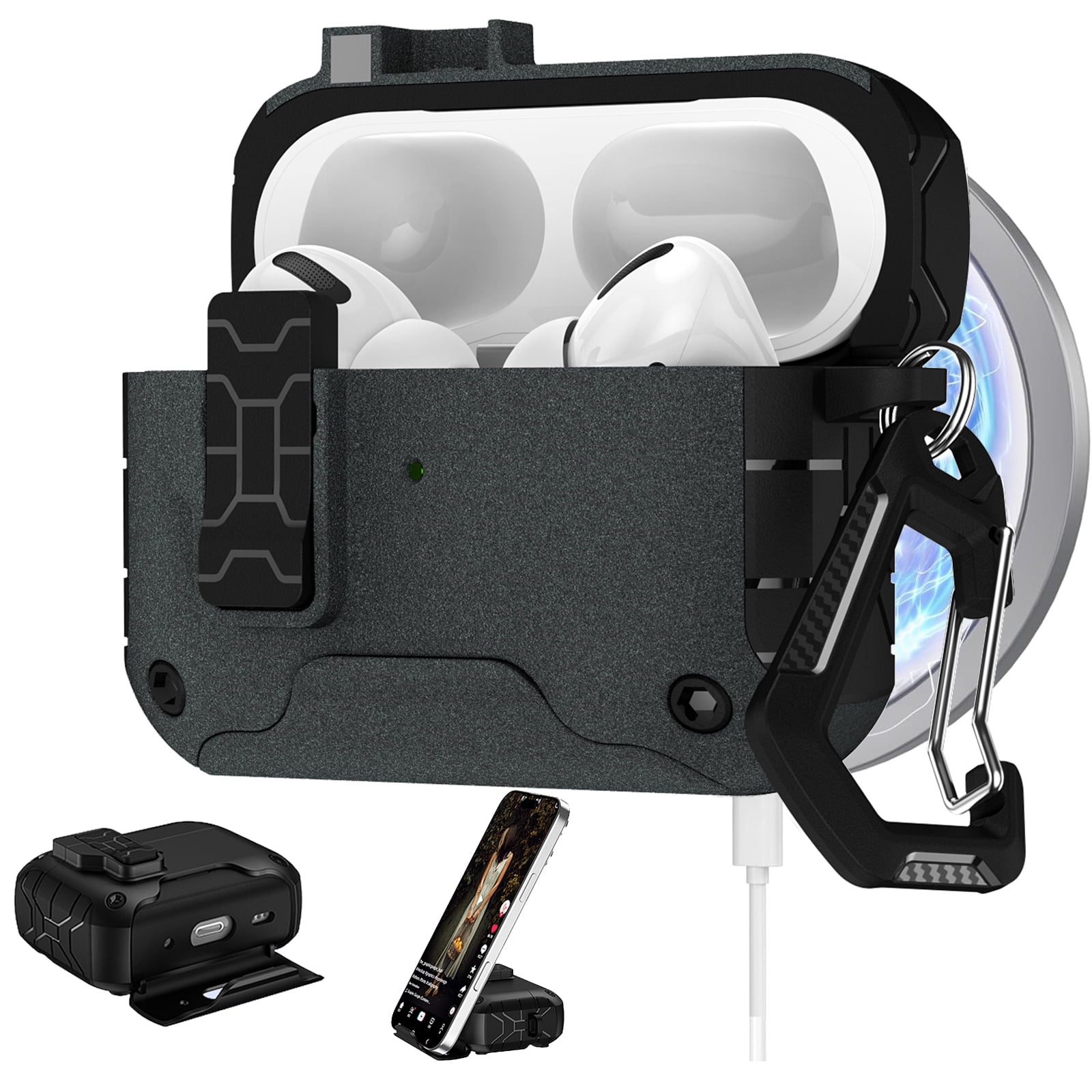 Dteck for AirPods 4th Generation Case, Compatible with AirPods 4 Case ...