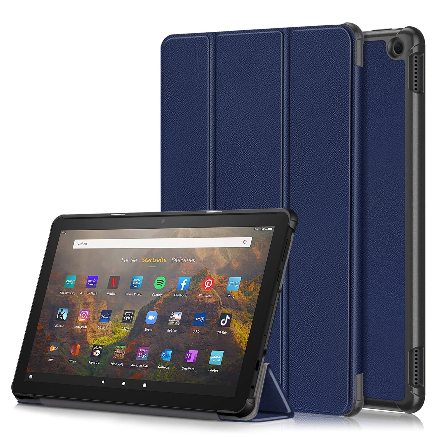 Dteck for All-New Amazon Kindle Fire HD 10 Tablet Case (13th Generation ...