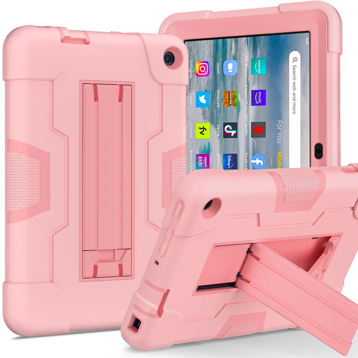 Dteck for Amazon All-New Kindle Fire 7 Tablet Case 12th Gen 2022 ...