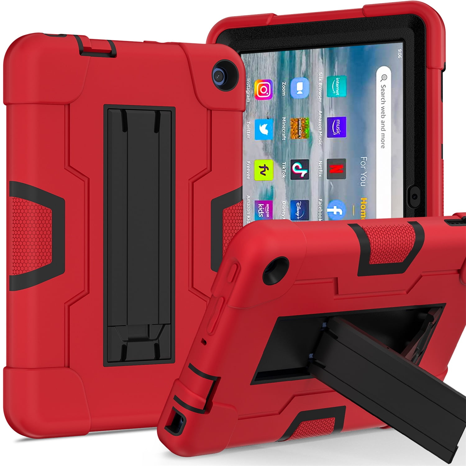 Dteck for Amazon All-New Kindle Fire 7 Tablet Case 12th Gen 2022 ...