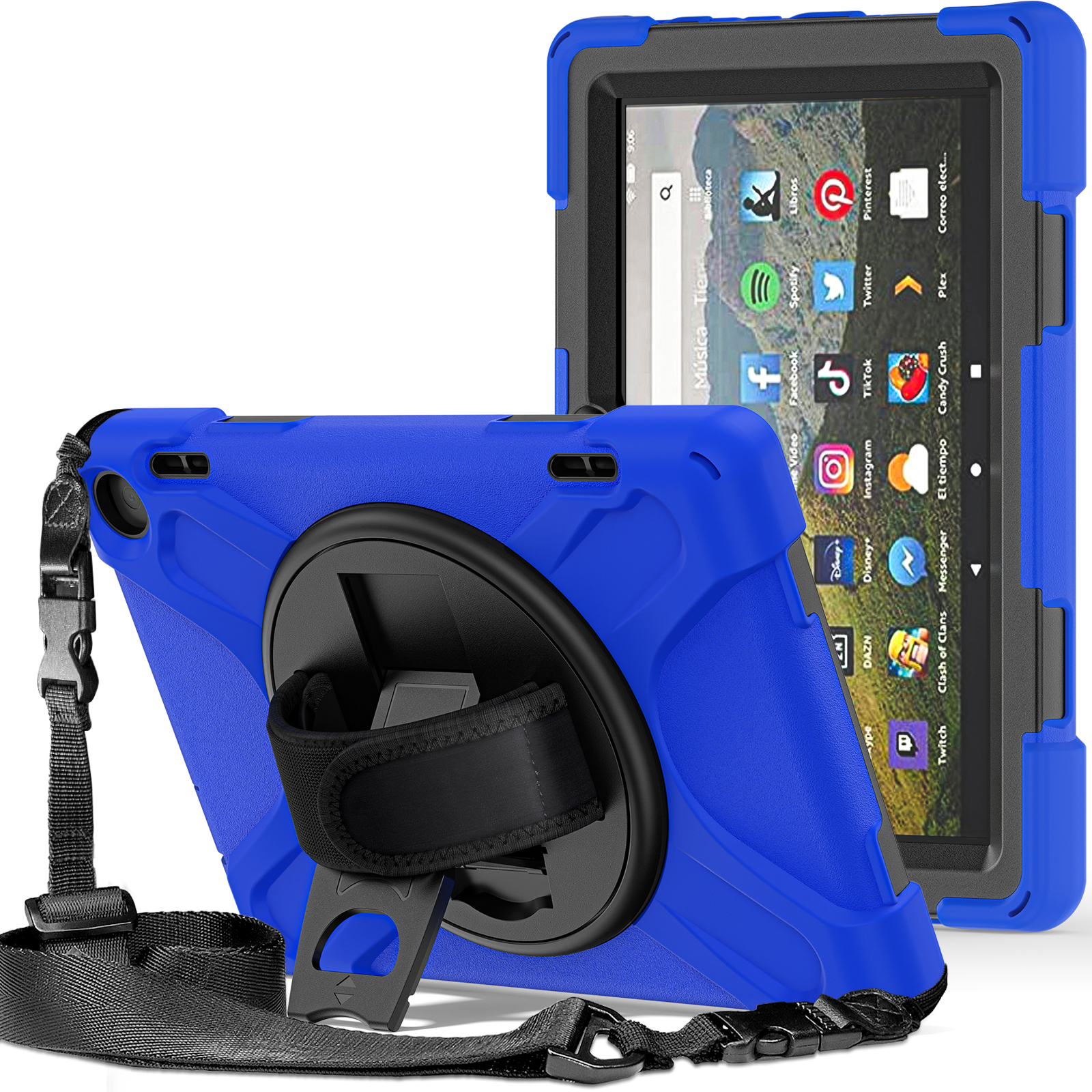 Dteck for Amazon Fire HD 8 Tablet Case (12th/10th Gen, 2022/2020 ...