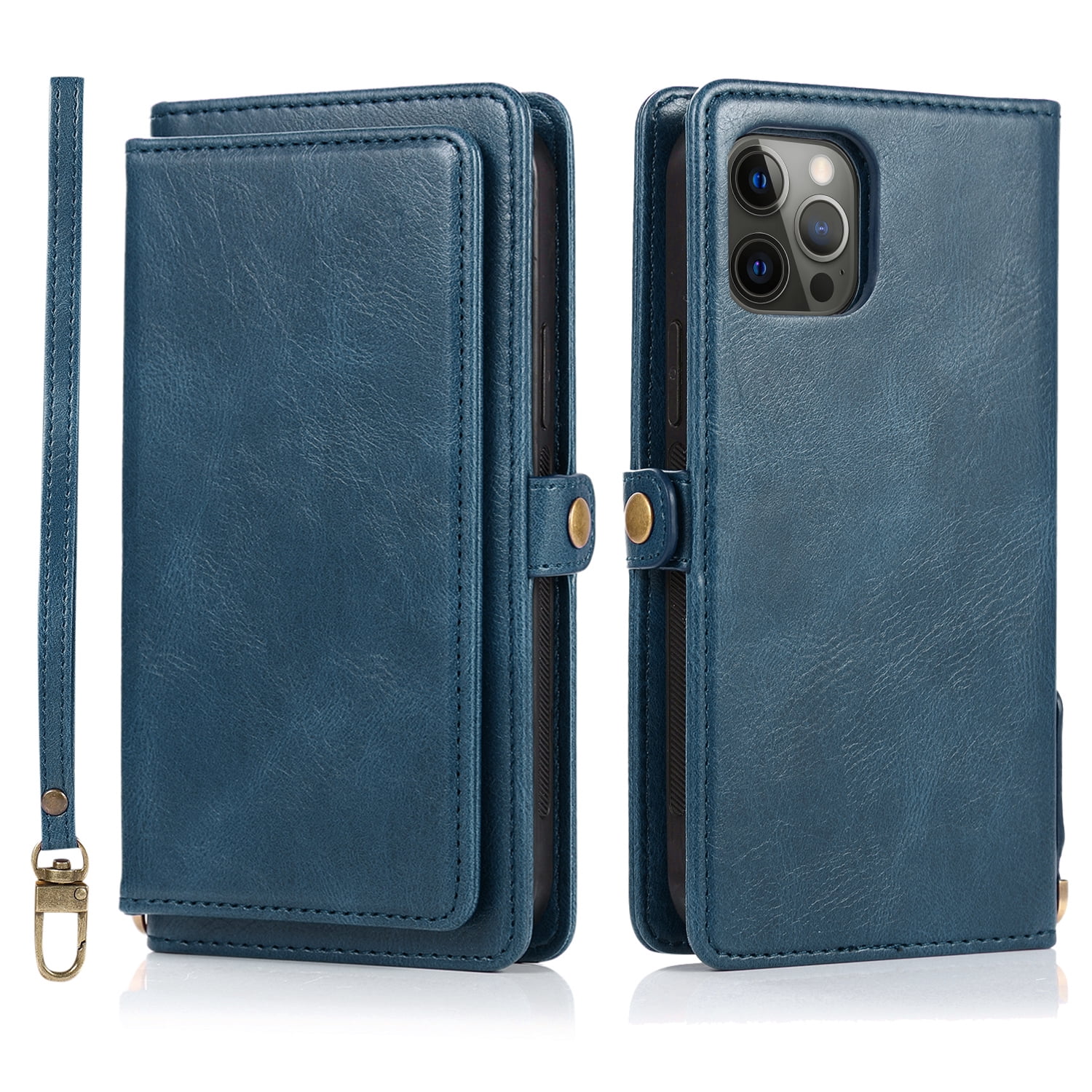 Dteck for Apple iPhone 14 Pro Max Wallet Case with Card Holder ...